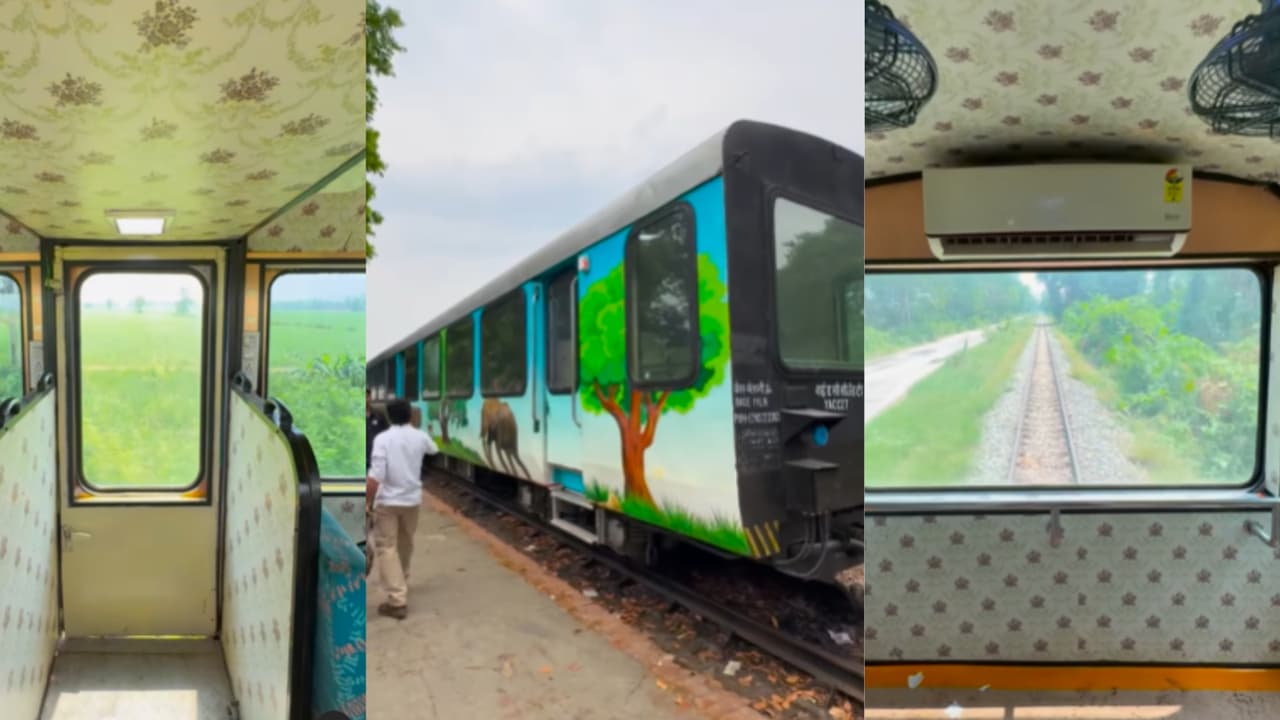 क्या आप UP की इस Jungle Train में बैठे हैं? 360° व्यू देती है ये ...