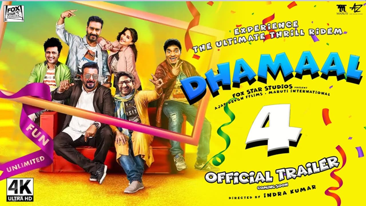 Ajay Devgan की Dhamaal 4 की आ गई रिलीज़ डेट, जोरशोर से शूटिंग जारी ...