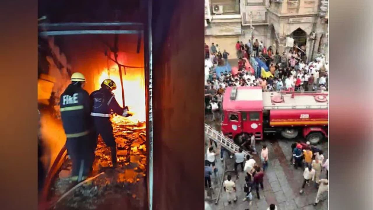 Fire broke out at Gulzar House near Charminar 8 died | Fire Broke Out ...