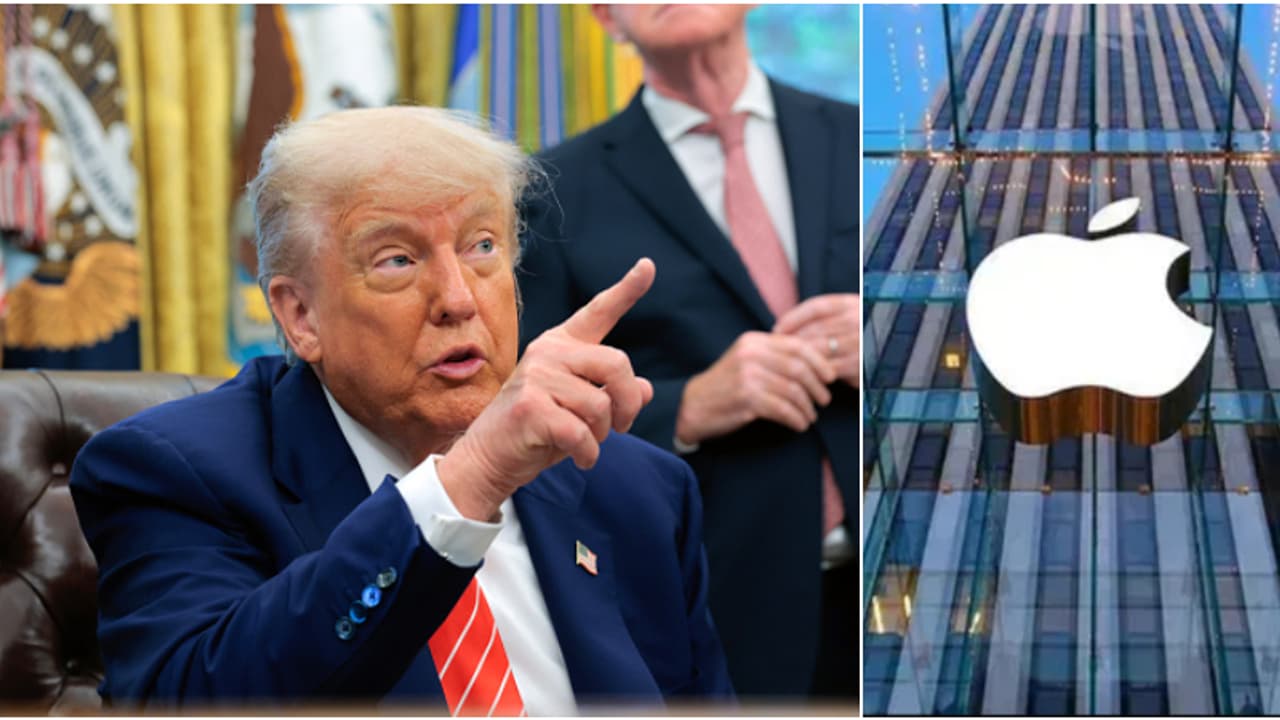 Trump Apple Iphone 25 tariff threat 'ഇന്ത്യയിലെന്നല്ല, യുഎസിന് പുറത്ത് ...