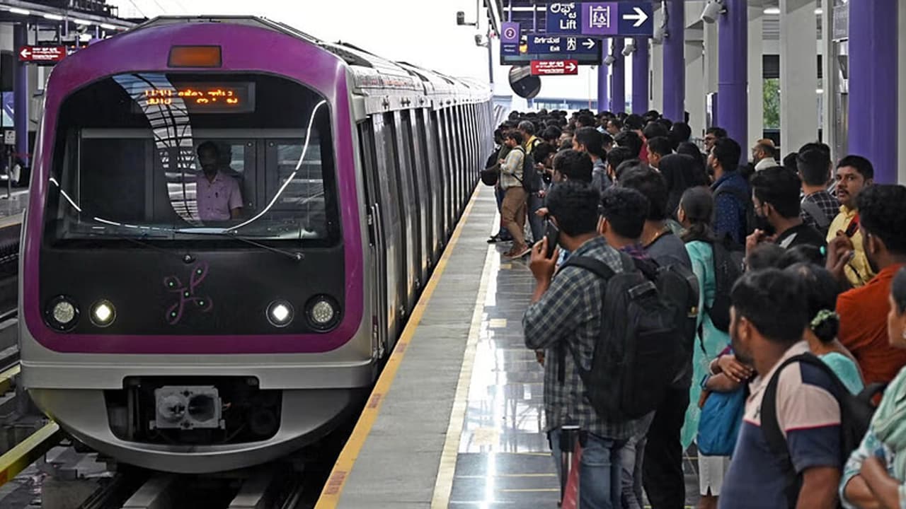 Bengaluru: Purple Line Metro services to be briefly suspended on Sunday ...