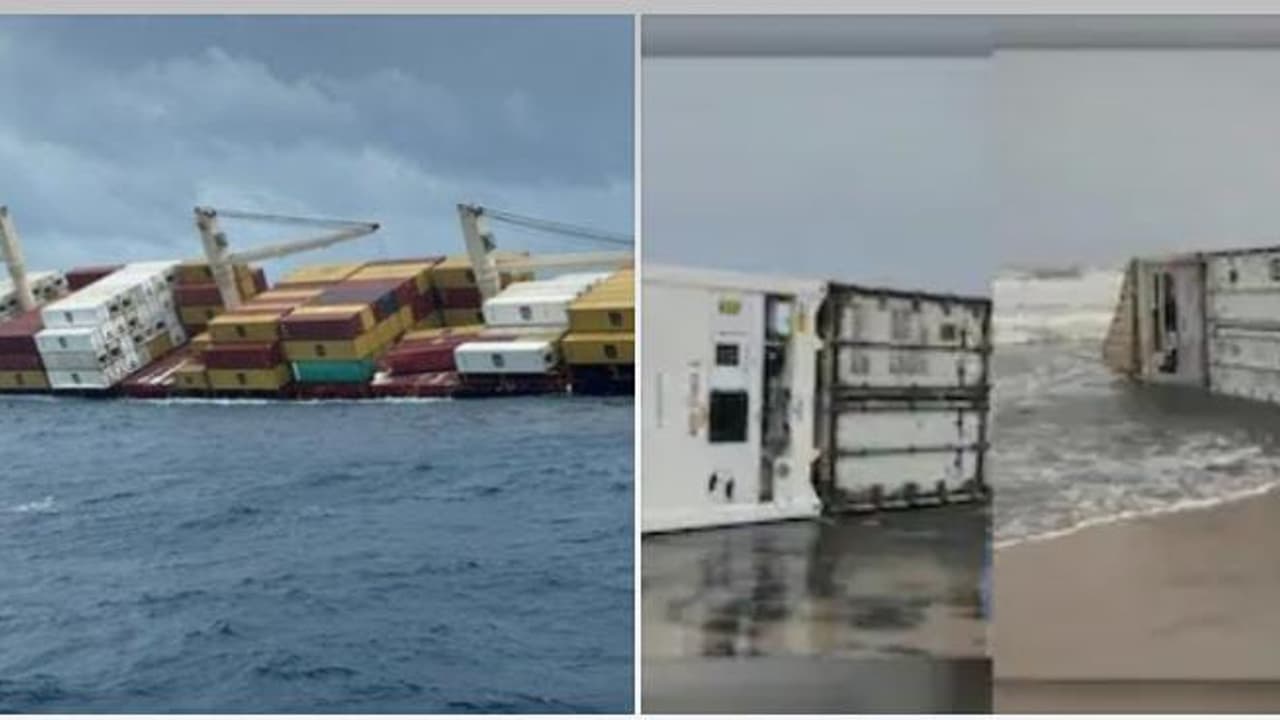 "Rash navigation": Kerala Police book Liberian vessel MSC Elsa 3 that ...