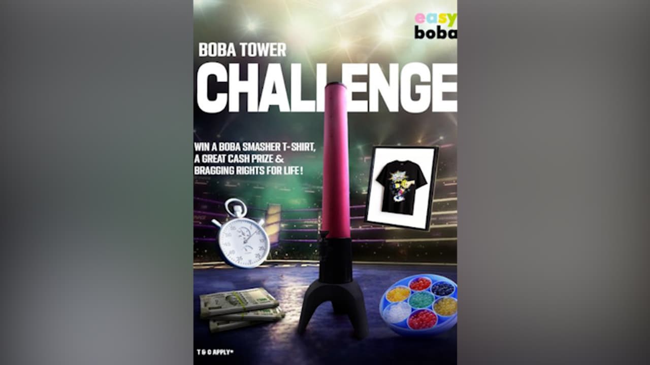 Easy Boba's Tower Challenge: The Ultimate Bubble Tea Adventure | Easy ...