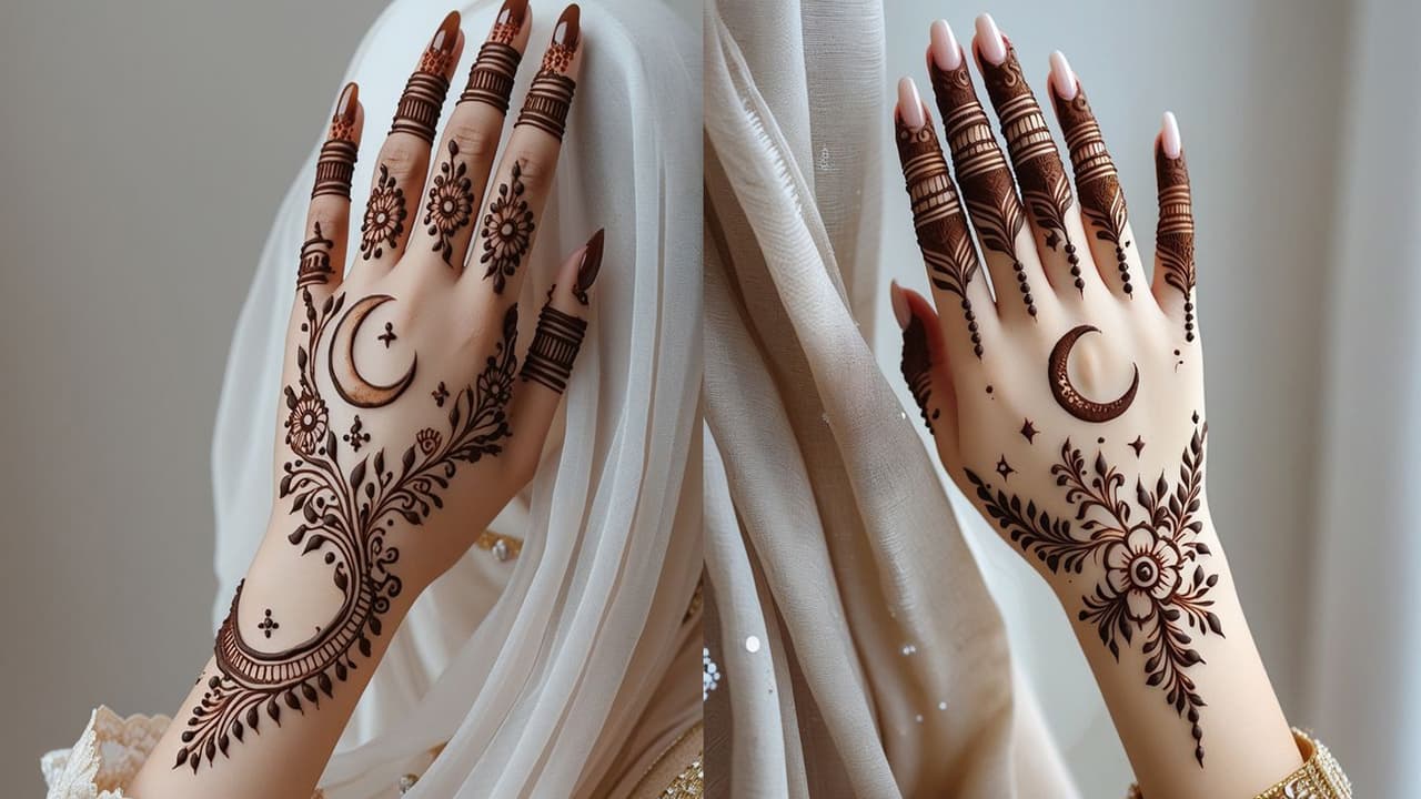 Stunning back hand mehndi designs for Eid al-Adha 2025; check here ...