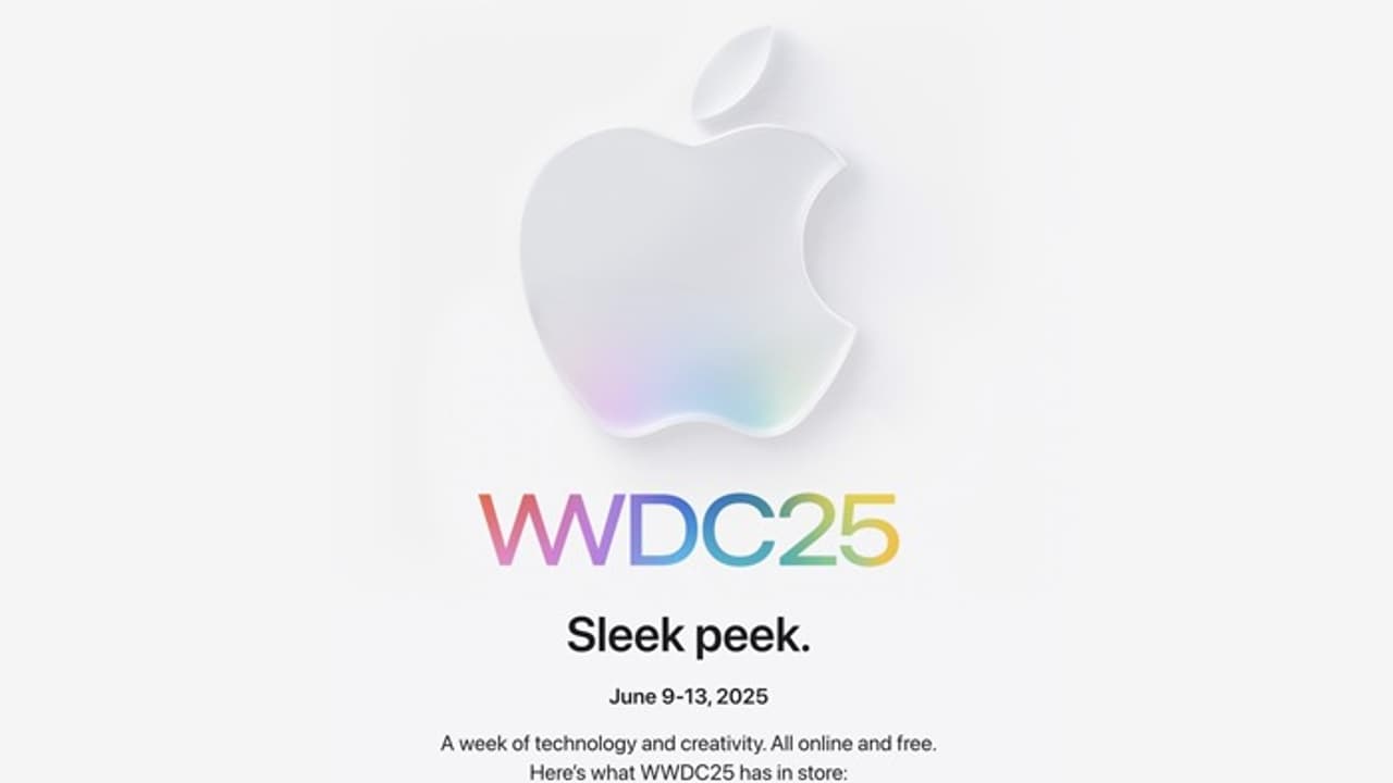Apple unveils 'Sleek Peek' tagline for WWDC 2025 | Here's what you can ...