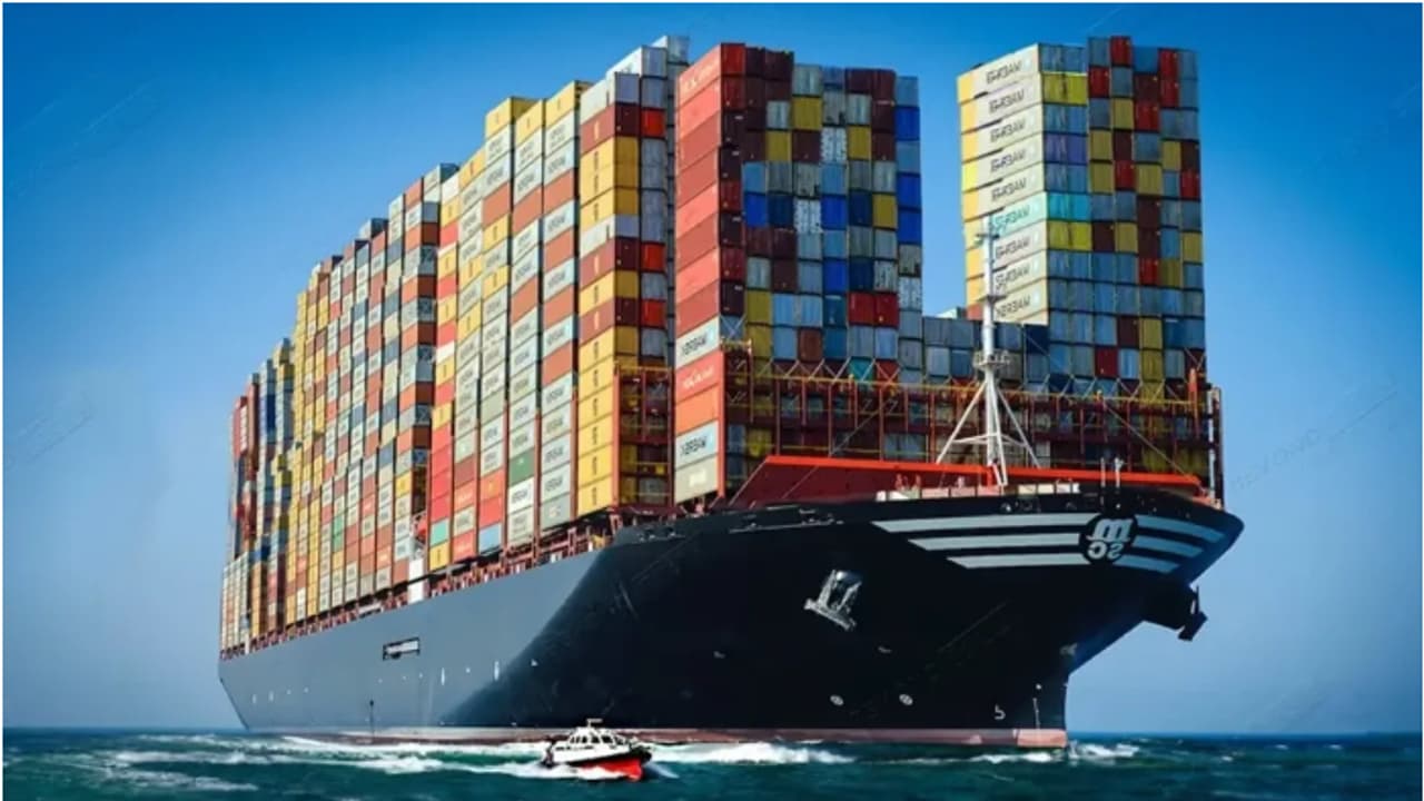 MSC Irina: World's largest container ship docks at Vizhinjam Port ...