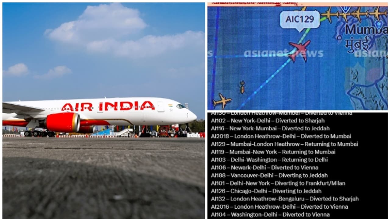 വ്യോമഗതാഗതം താളംതെറ്റി, വിമാനങ്ങൾ തിരിച്ച് വിളിച്ച് എയർ ഇന്ത്യ ...