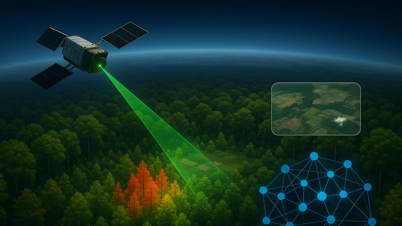 Space lasers & AI unite to map forest carbon in minutes - A game ...