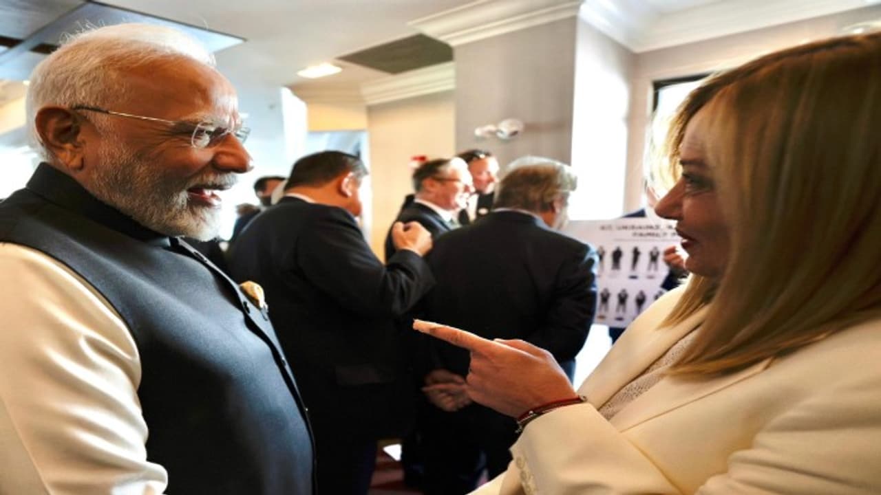 'You're the BEST, I'm trying to be as you': "MELODI" moment steals G7 spotlight (WATCH ...