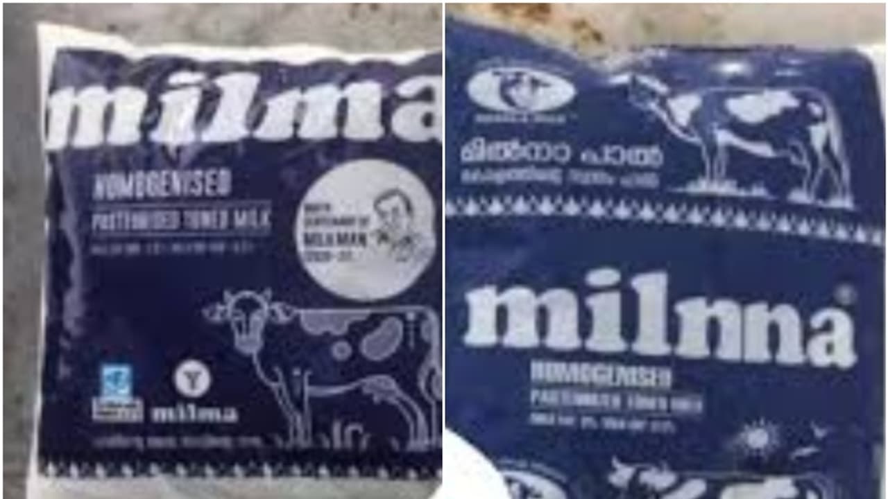 Milma trademark violation മിൽമയുടെ വ്യാജനായി എത്തിയ 'മിൽന'യ്ക്ക് ഒരു ...