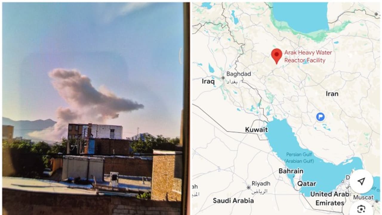 Israel strikes Iran’s Arak heavy water reactor as Iran hits Israeli ...