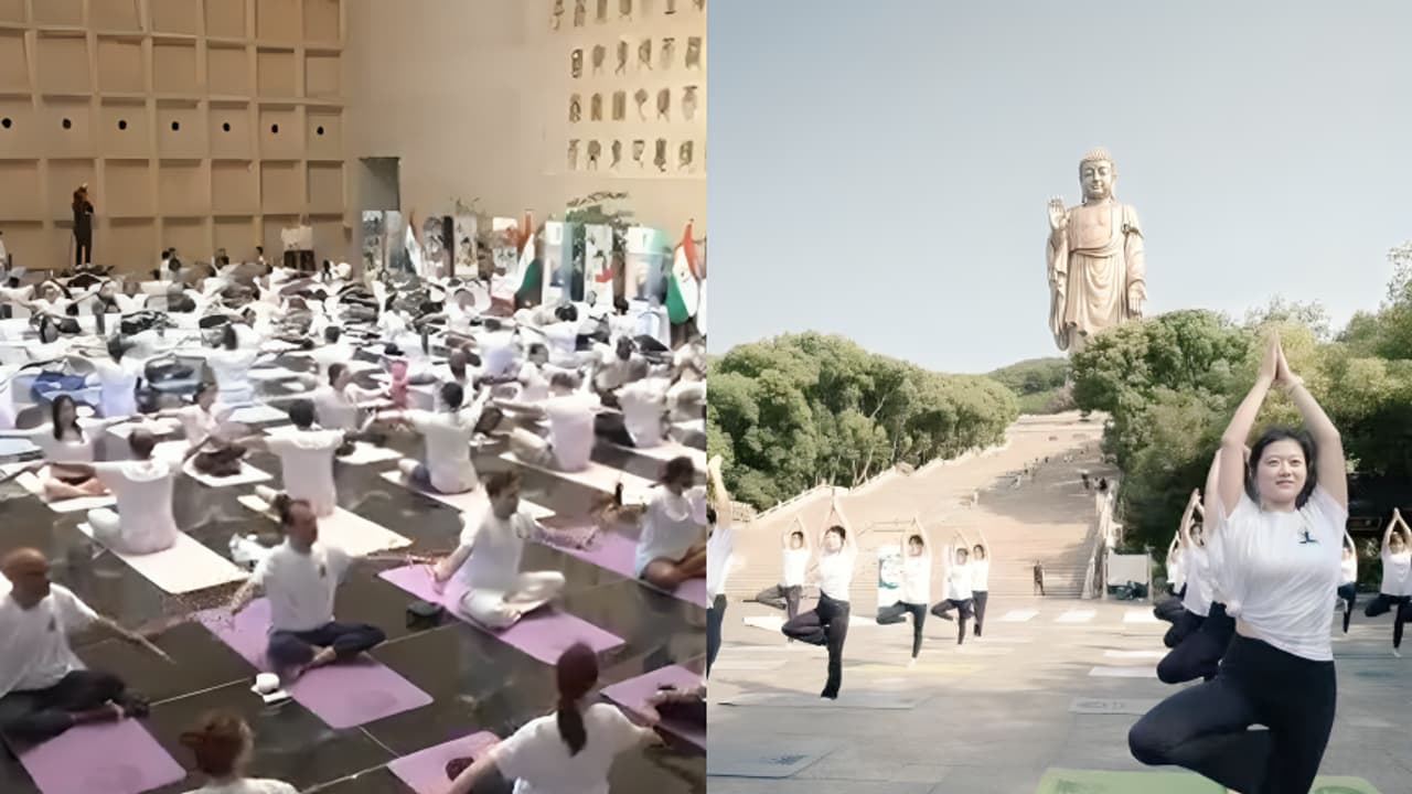 India's Consulate in Shanghai celebrates International Day of Yoga 2025 ...