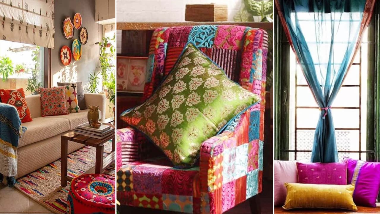 Sawan 2025 Home Decor Tips: सावन में पुरानी साड़ियों से करें होम डेकोर ...