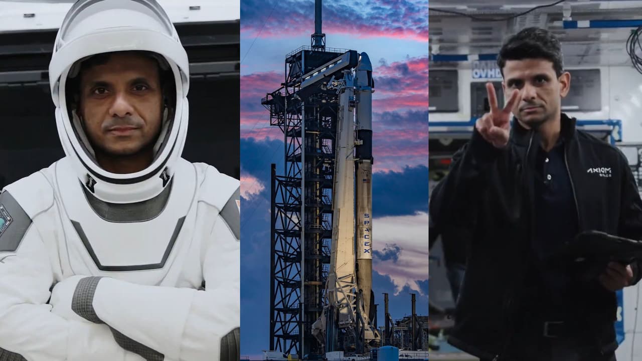 Shubhanshu Shukla Axiom 4 Mission: ಬಾಹ್ಯಾಕಾಶಕ್ಕೆ ತೆರಳಿದ ಶುಭಾಂಶು ಶುಕ್ಲಾ | Iaf Group Captain ...