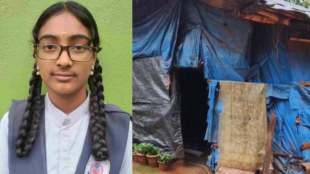 SSLC Topper's Tale of Triumph: ವಸತಿ ಸಚಿವರೇ ಇಲ್ನೋಡಿ, ಸೋರುವ ಮನೆಯಲ್ಲೇ ಓದಿ ...