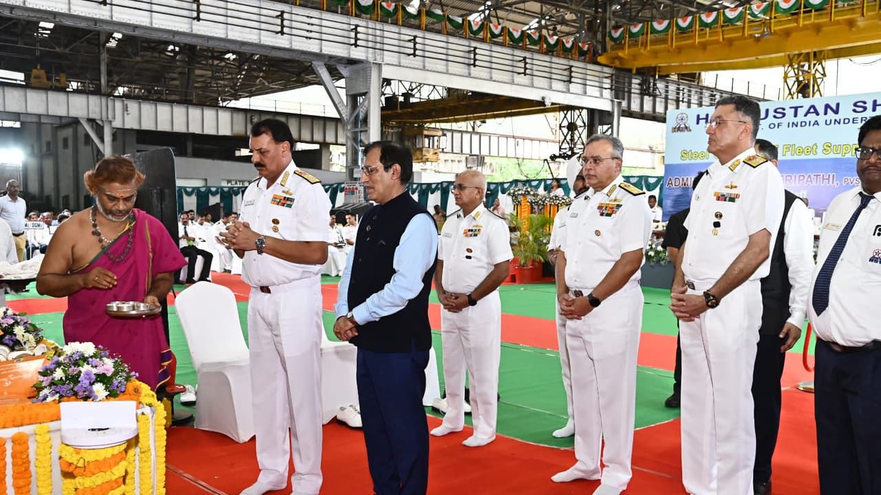 India’s first green field shipyard, HSL marks turnaround with new naval ...