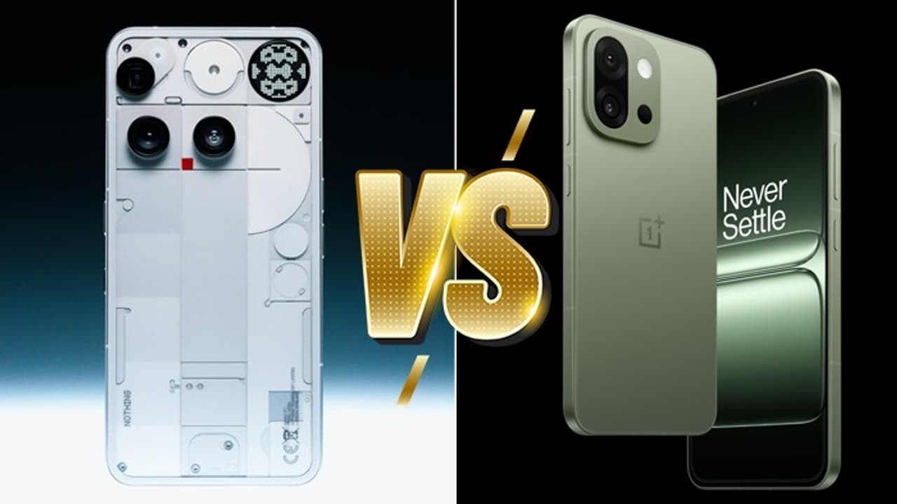 Nothing Phone 3 vs OnePlus 13s: Which smartphone is worth your money ...