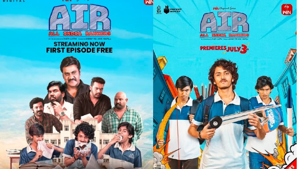 హర్ష్ రోషన్ నటించిన ‘AIR - ఆల్ ఇండియా ర్యాంకర్స్’ వెబ్ సిరీస్ రివ్యూ ...