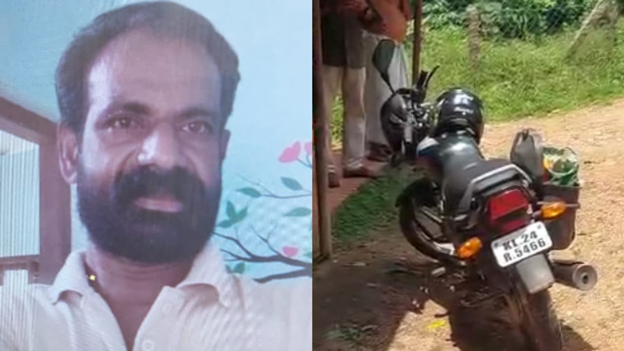 നിയന്ത്രണംവിട്ട ബൈക്ക് റോഡ് സൈഡിലിരുന്ന മറ്റൊരു ഇരുചക്ര ...