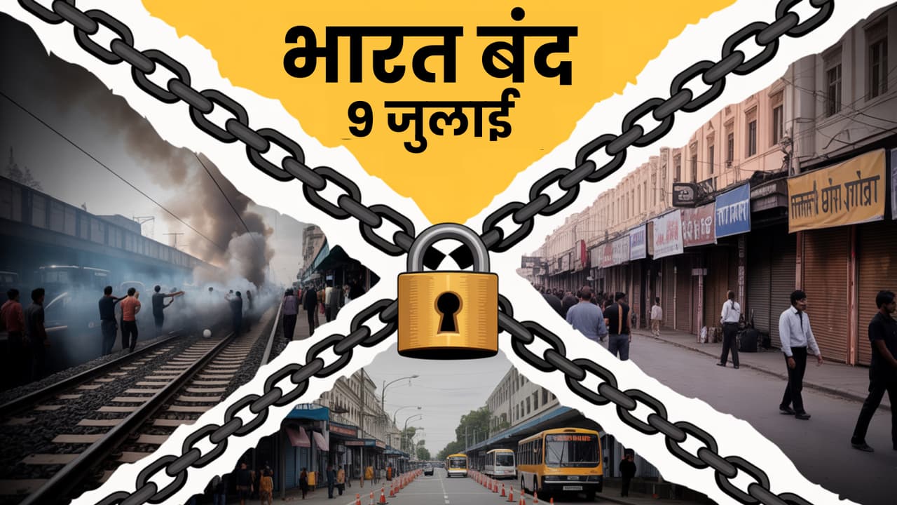 Bharat Bandh Today : कोणत्या सेवा ठप्प होणार? काय बंद? काय सुरु ...