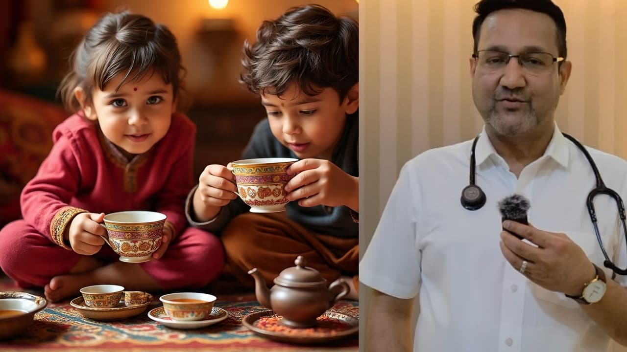 ಮಕ್ಕಳಿಗೆ ಚಹಾ ಕೊಡ್ಬೇಕೊ, ಬೇಡ್ವೋ.. ಪೋಷಕರೇ, ತಪ್ಪದೇ ಡಾಕ್ಟರ್ ಬಾಯಲ್ಲೇ ಕೇಳಿ ...