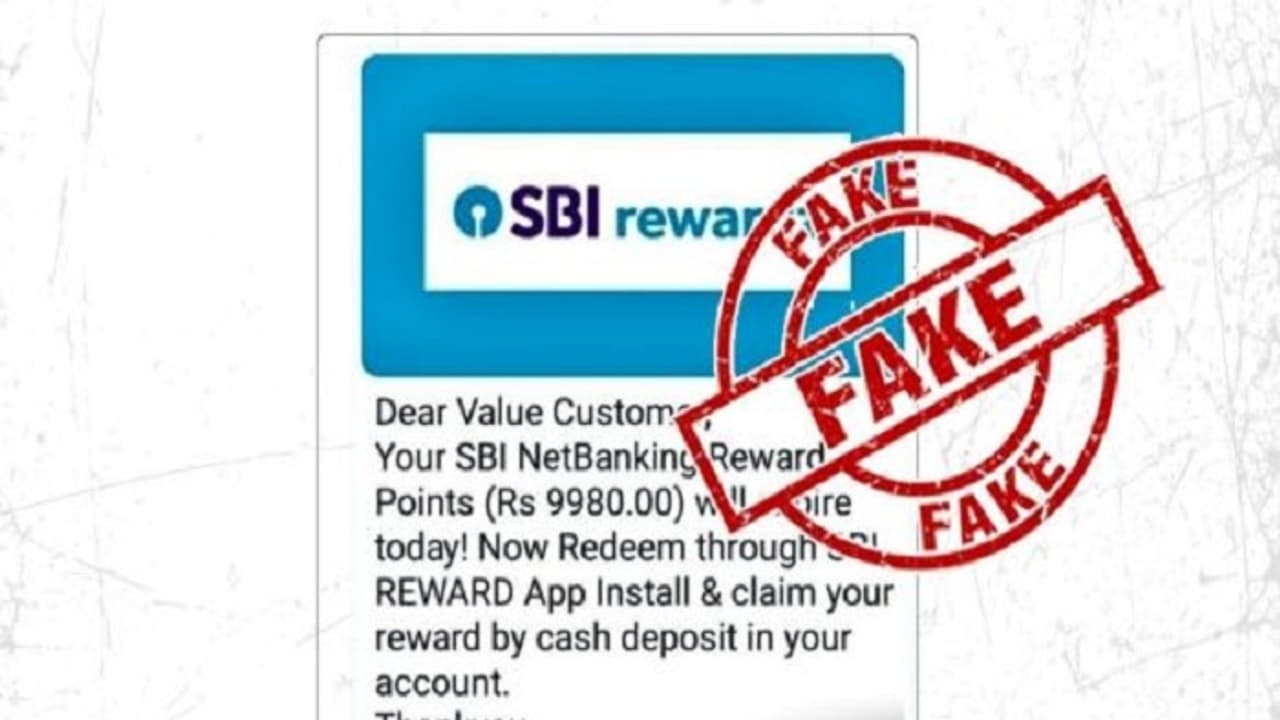 SBI Reward Points Scam: PIB Fact Check Warns Customers Against Fake APK ...