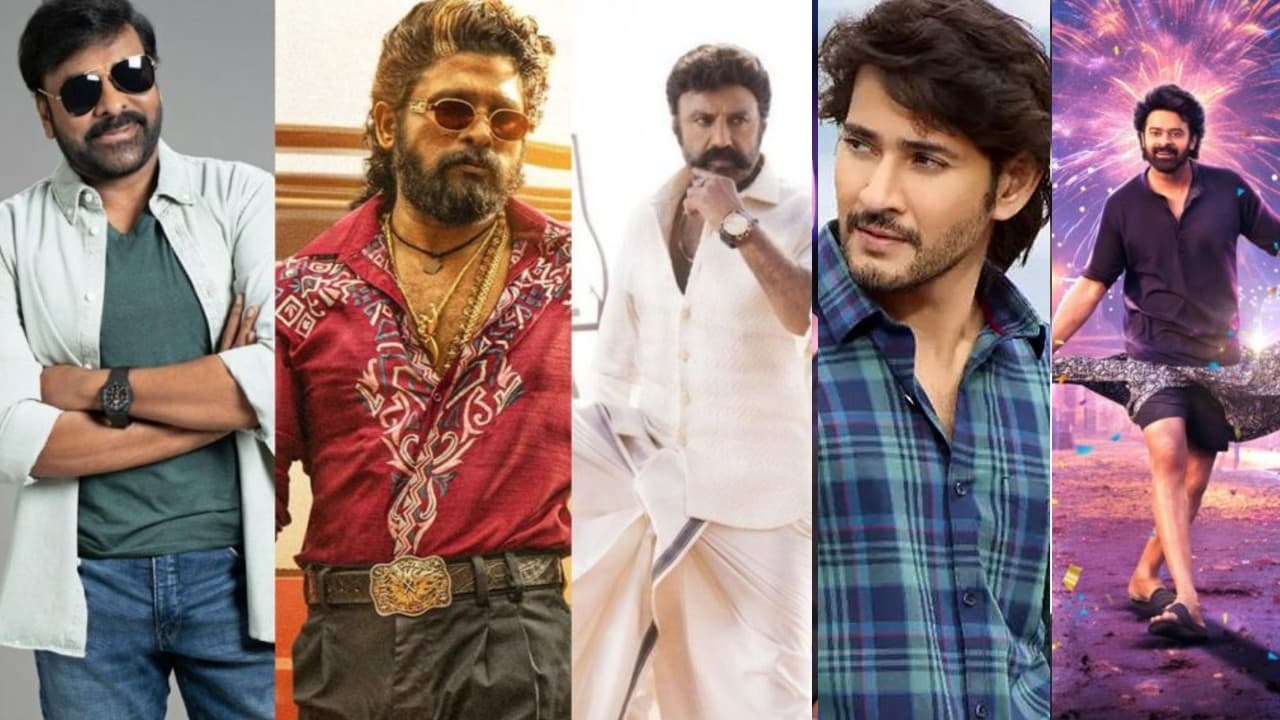 Allu Arjun to Chiranjeevi: Tollywood actors embracing double role ...