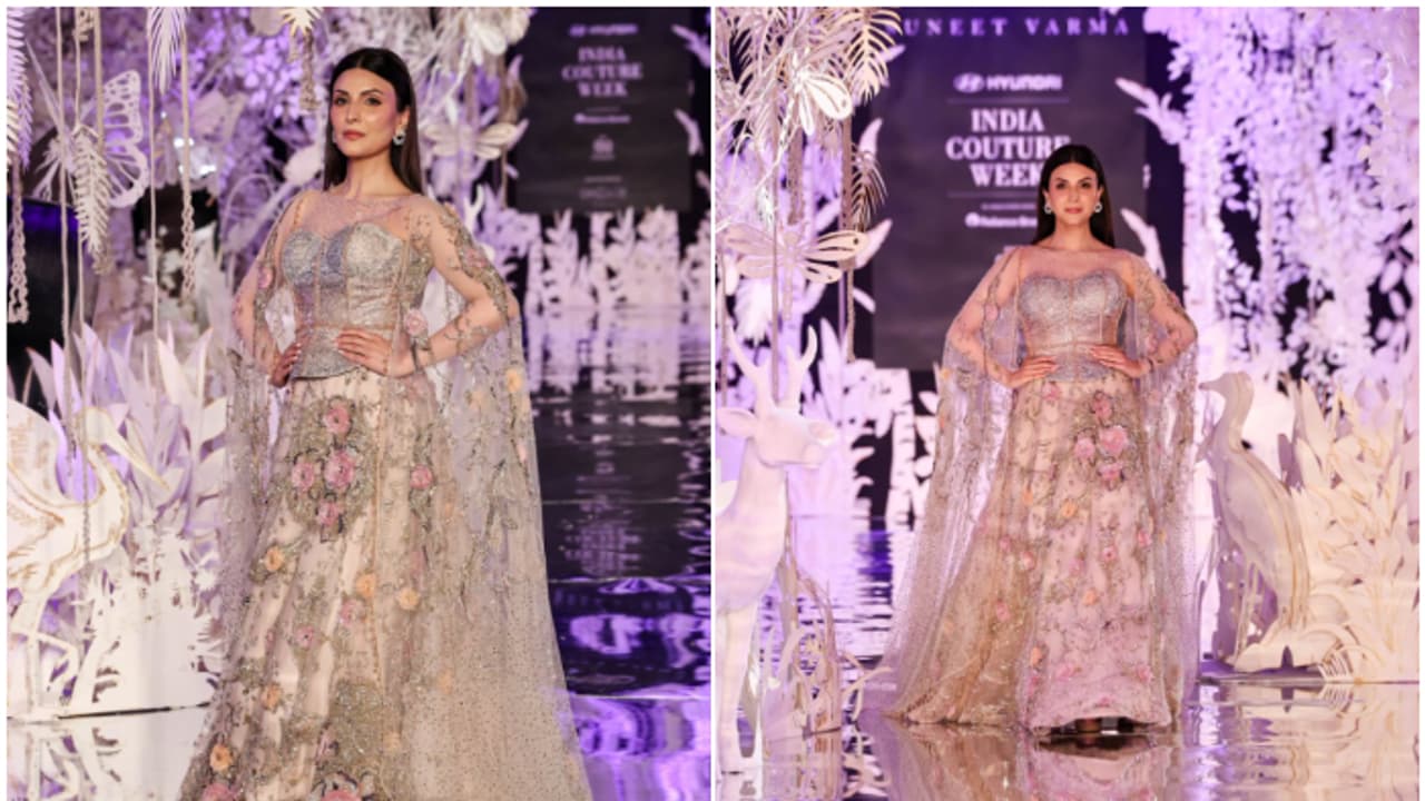 Riddhima Kapoor Sahni Dazzles in Suneet Varma’s Design at India Couture ...