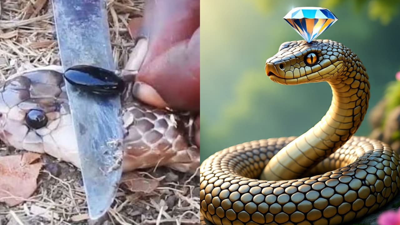Snake: பீஹாரில் நாகமணியை விட்டுச் சென்ற பாம்பு? உண்மையில் நாகமணி ...