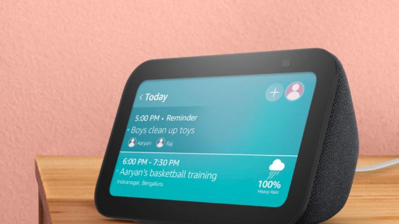 Amazon Echo Show 5 3rd Gen Launched in India: Enhanced Smart Display with Alexa, இனி நிம்மதியா ...