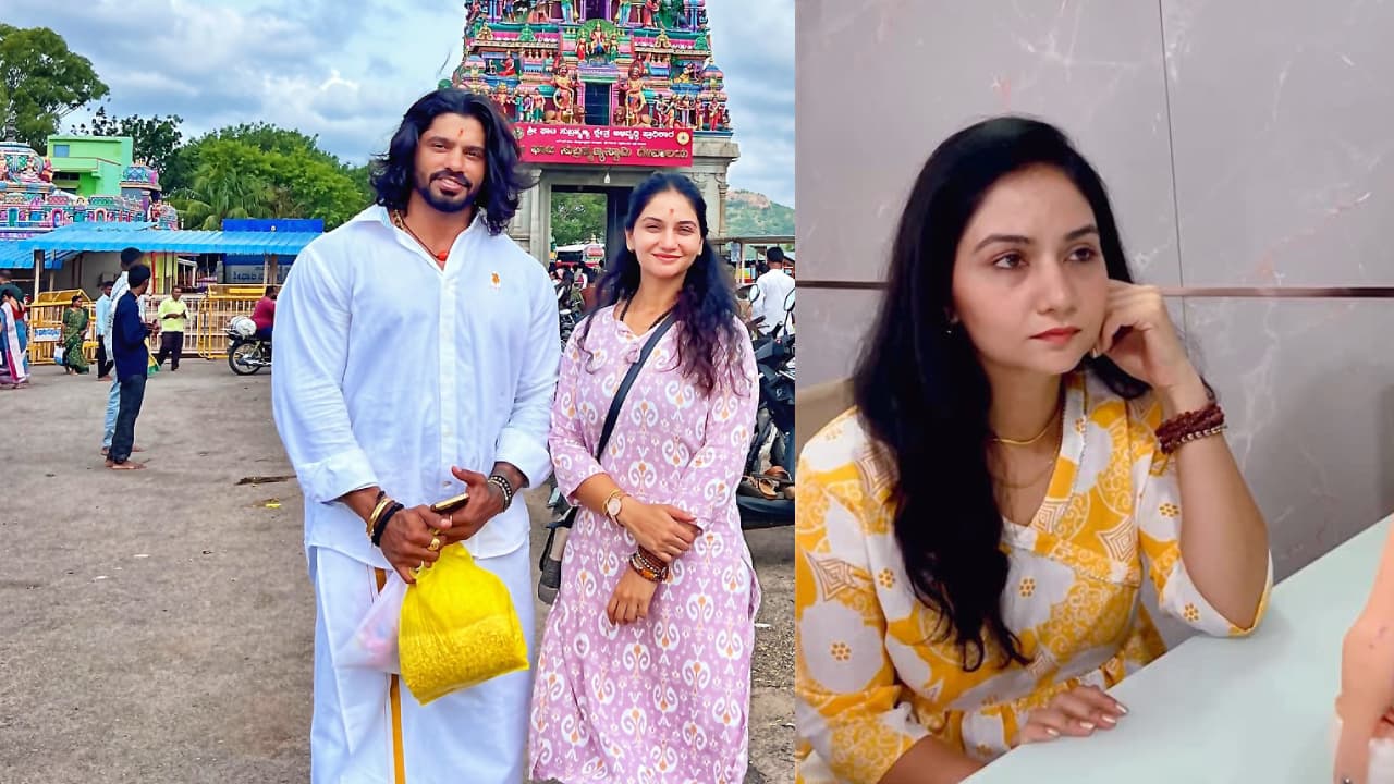 'ಅಮೃತವರ್ಷಿಣಿ' ಧಾರಾವಾಹಿ ನಟಿಗೆ ಬಾಡಿ ಬಿಲ್ಡರ್‌ ಜೊತೆ ಸೀಕ್ರೇಟ್ ಮದುವೆ ಆಗಿದ್ಯಾ ...