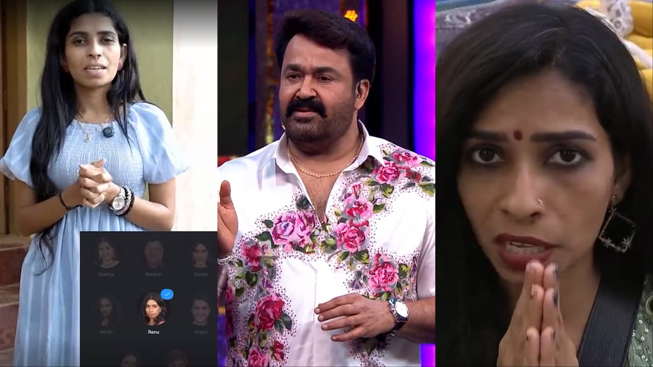 Bigg Boss Malayalam Season 7: Renu Sudhi’s Vote Appeal Video Sparks Row ...