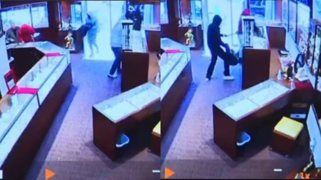 taser bear spray hammer just 90 second famous jewelry looted in 90 ...