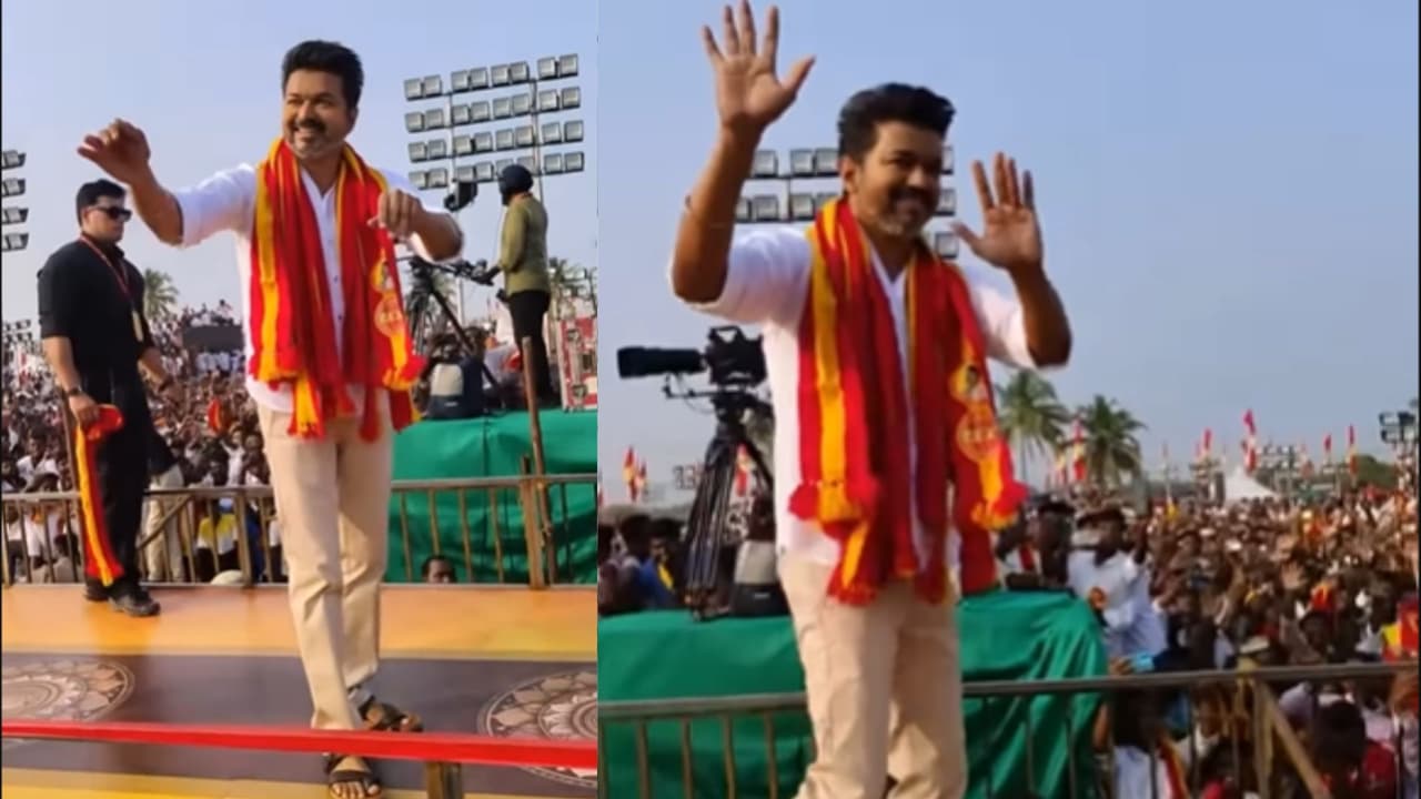 Actor Vijay Kicks Off TVK's Tamil Nadu Tour From Trichy Ahead of 2026 ...