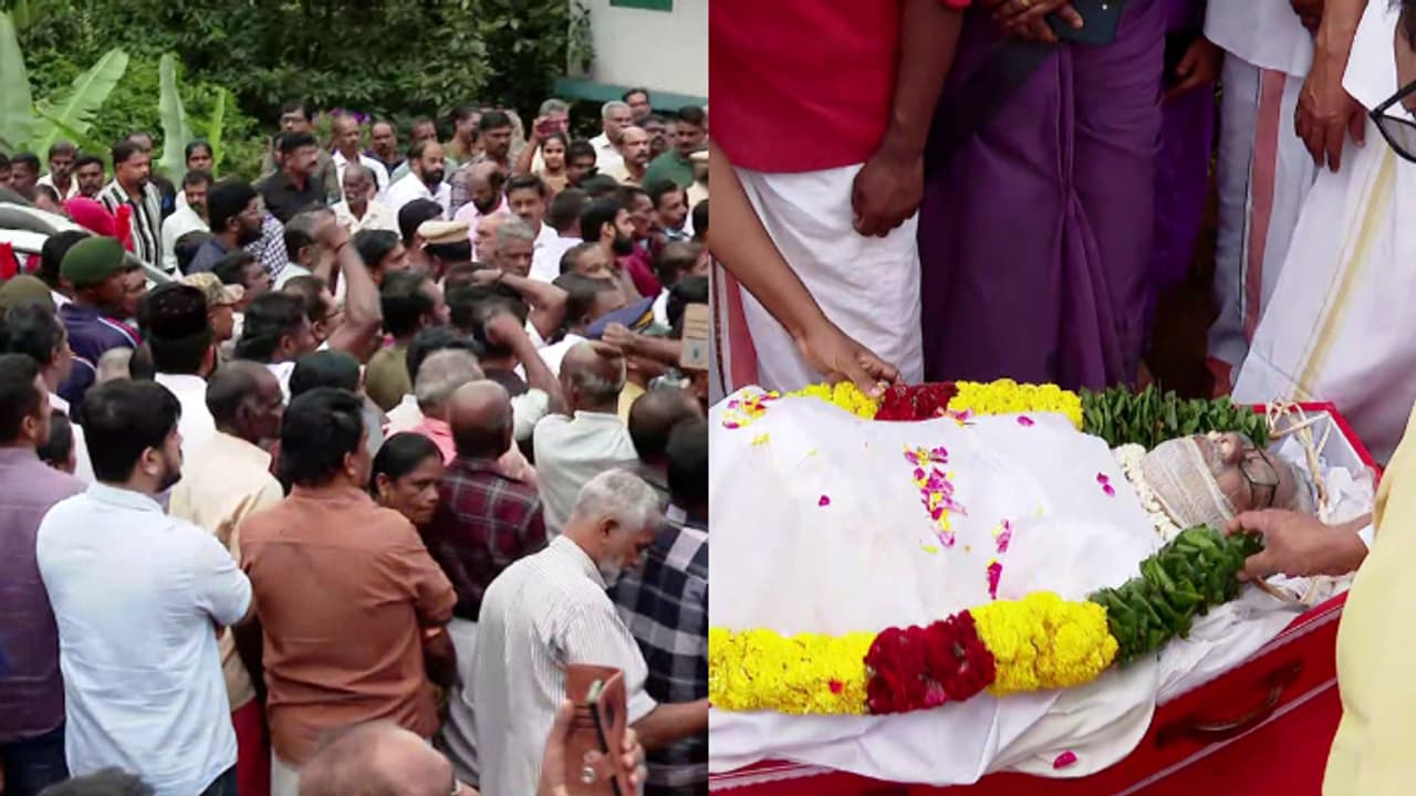 വാഴൂർ സോമന് നാടിന്റെ അന്ത്യാഞ്ജലി, മൃതദേഹം സംസ്കരിച്ചു MLA Vazhoor ...