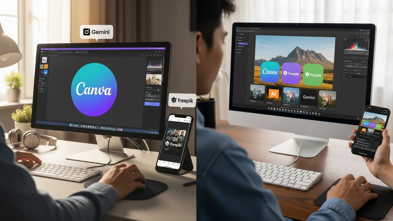 अब DSLR जैसी तस्वीरें मोबाइल से बनाएं ! ये 5 Free AI Tools आएंगे काम ...