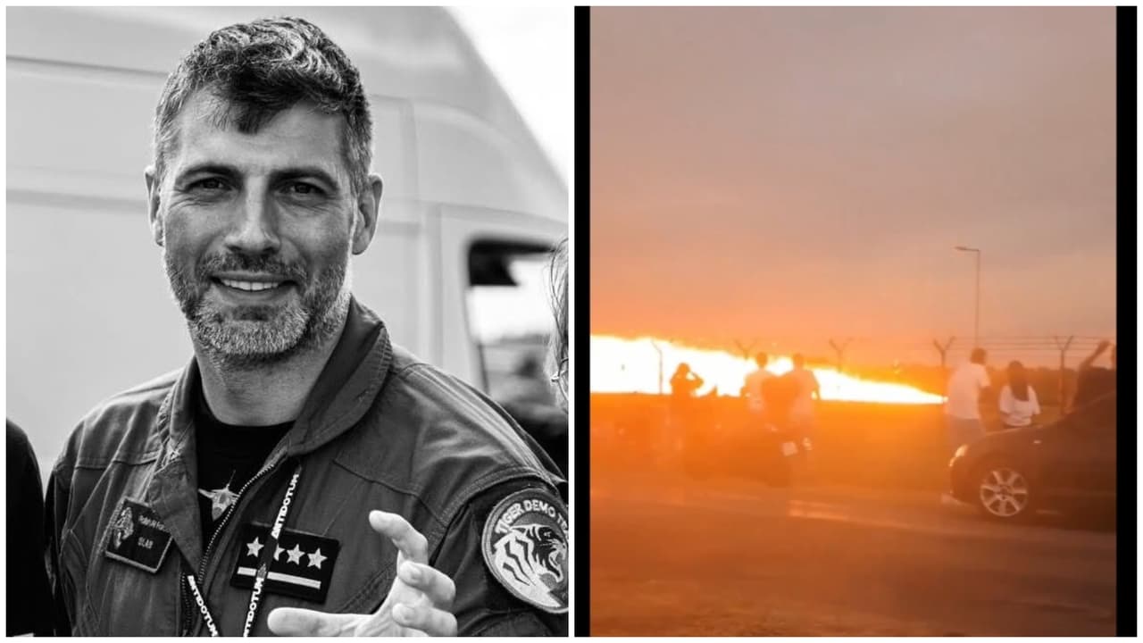 On Camera, Polish F-16 Crashes Into Fireball During Airshow Rehearsal ...