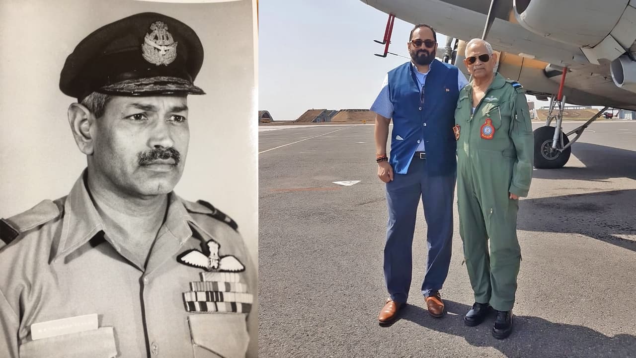 Remembering Air Commodore MK Chandrasekhar: Son Rajeev Chandrasekhar ...