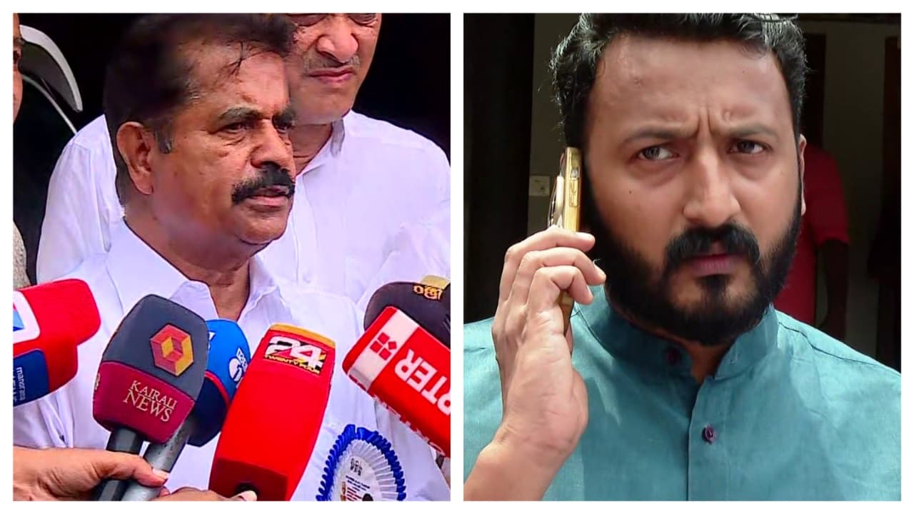 adoor prakash supports rahul mamkoottathilരാഹുൽ മാങ്കൂട്ടത്തിൽ എംഎൽഎയെ ...