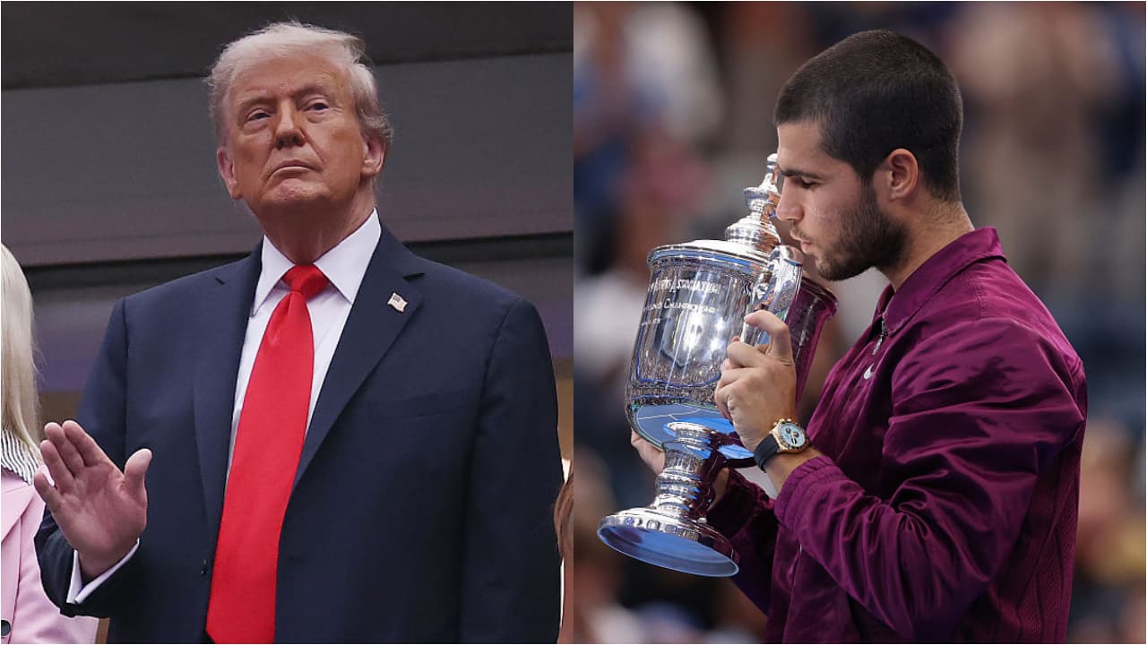US Open 2025 Final: Donald Trump Trolled for His Reaction to Carlos ...