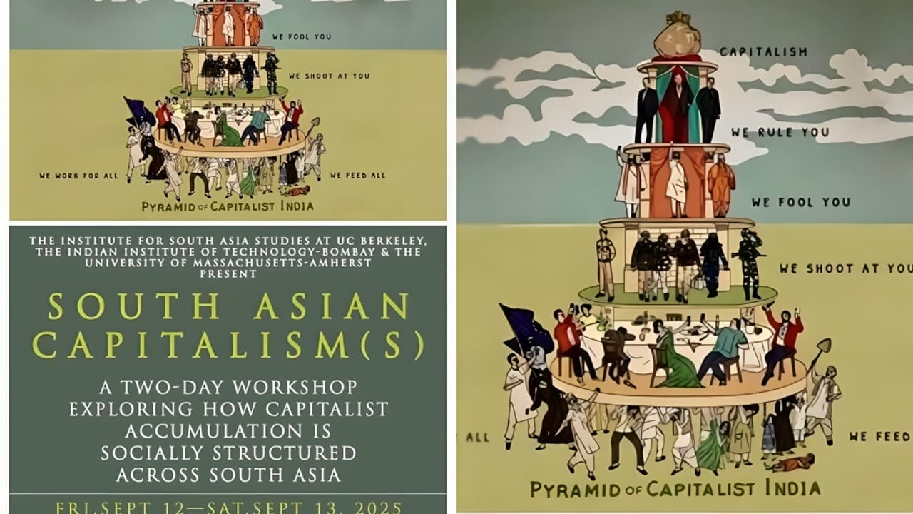 'We Fool You': IIT Bombay Poster on Pyramid of Capitalism Mocks Indian ...