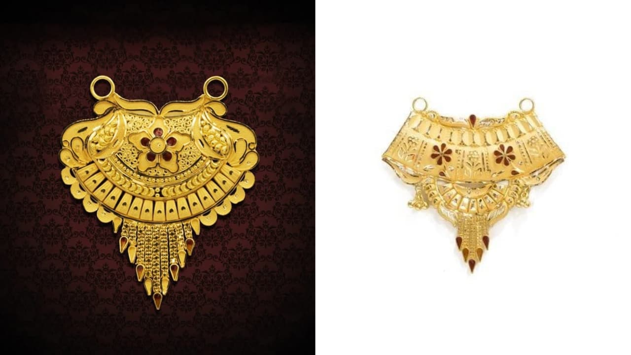 Mangalsutra Locket Designs: गले पर टिकेंगी निगाहें,देखें 5 ग्राम ...