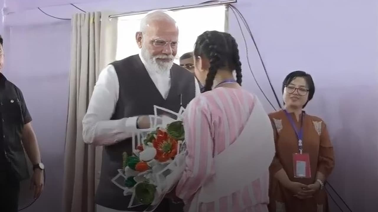 PM Modi Visits Manipur First Time Since 2023 Unrest, Meets Displaced ...