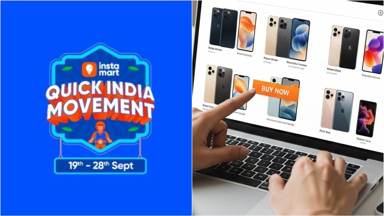 Instamart Quick India Movement Sale: शॉपिंग बनेगी एक्सप्रेस! 10 मिनट डिलीवरी संग धमाकेदार ऑफर्स ...