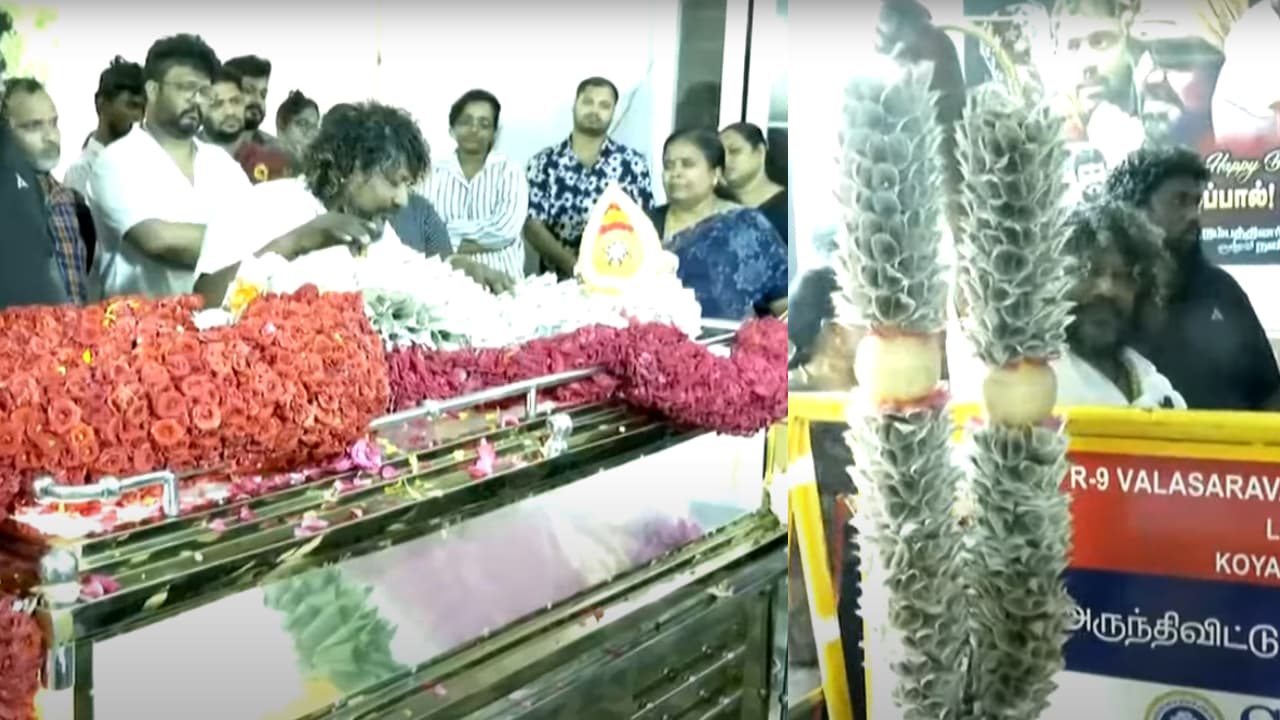 Actor Ramu Pay Tribute to Robo Shankar : ரோபோ சங்கர் மீதுள்ள விசுவாசம் ...