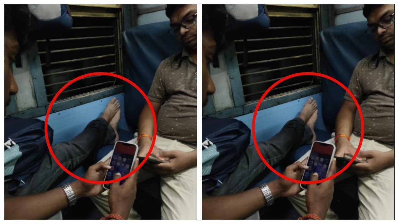 റിസർവേഷന്‍ സീറ്റിൽ മറ്റൊരാളുടെ കാല്‍! എന്ത് ചെയ്യണമെന്ന് ചോദിച്ച കുറിപ്പിന് രൂക്ഷ വിമർശനം ...