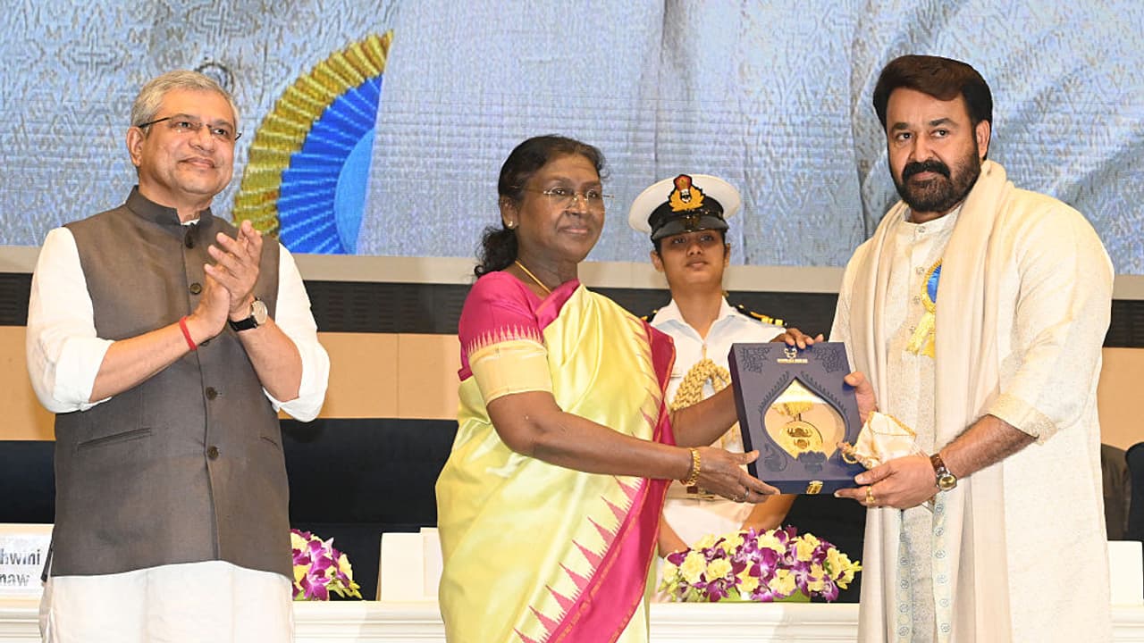 71st National Film Awards: Did Mohanlal's Dadasaheb Phalke Award Speech Misquote Kerala Literary ...