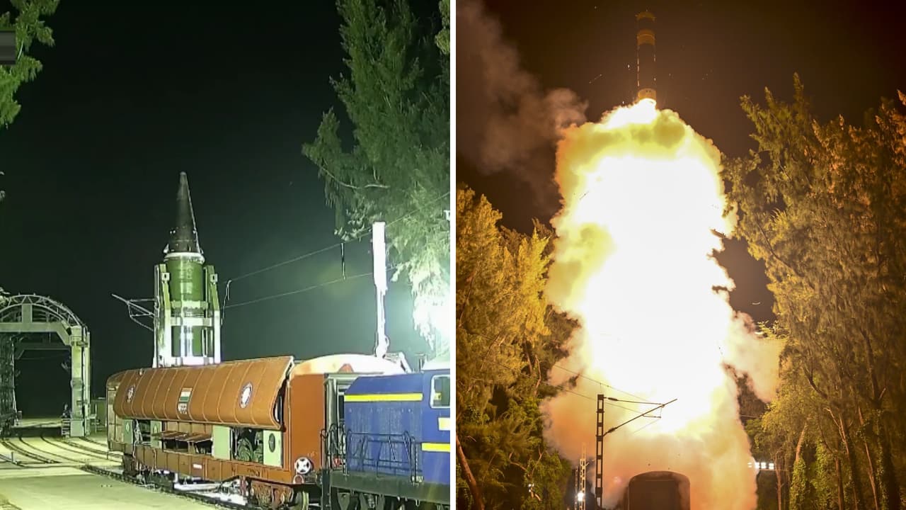 Agni Prime Indian Railway : पहिल्यांदाच अग्नी क्षेपणास्त्राचे ...