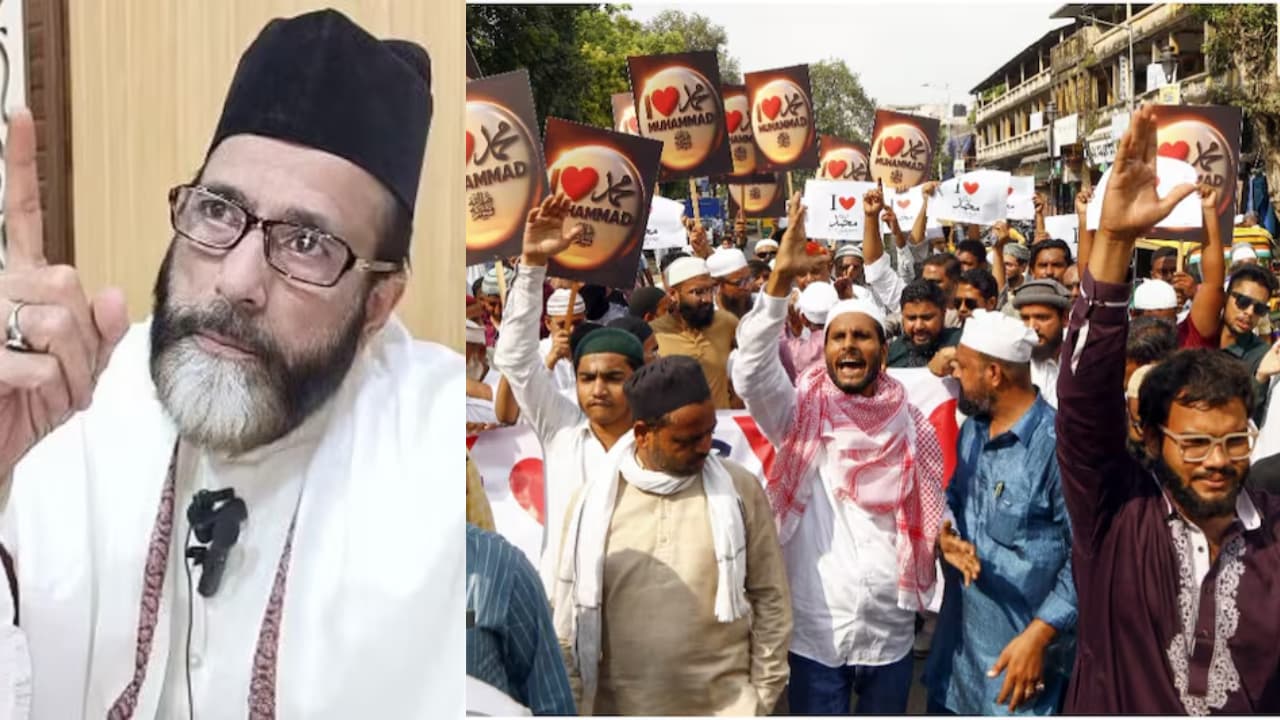 I Love Muhammad ಹಿಂಸಾಚಾರಕ್ಕೆ ತಿರುಗಿದ ಐ ಲವ್ ಮೊಹಮ್ಮದ್, ಮುಸ್ಲಿಂ ಗುರು ತೌಕೀರ್ ರಜಾ ಖಾನ್ ಅರೆಸ್ಟ್ | I ...