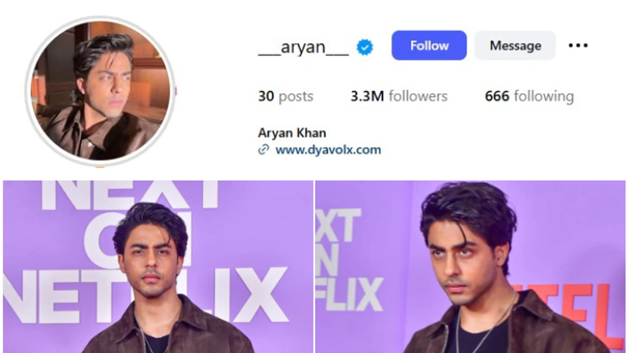 Aryan Khan Finally Changes Instagram Profile to His Own Photo After ...